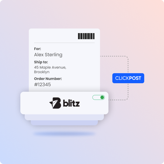 Blitz API Integration & Tracking with ClickPost